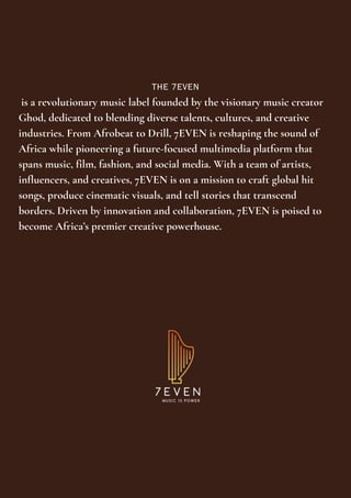 THE 7EVEN MUSIC STUDIOS AND ENTERTAINMENT | PDF | Free Download