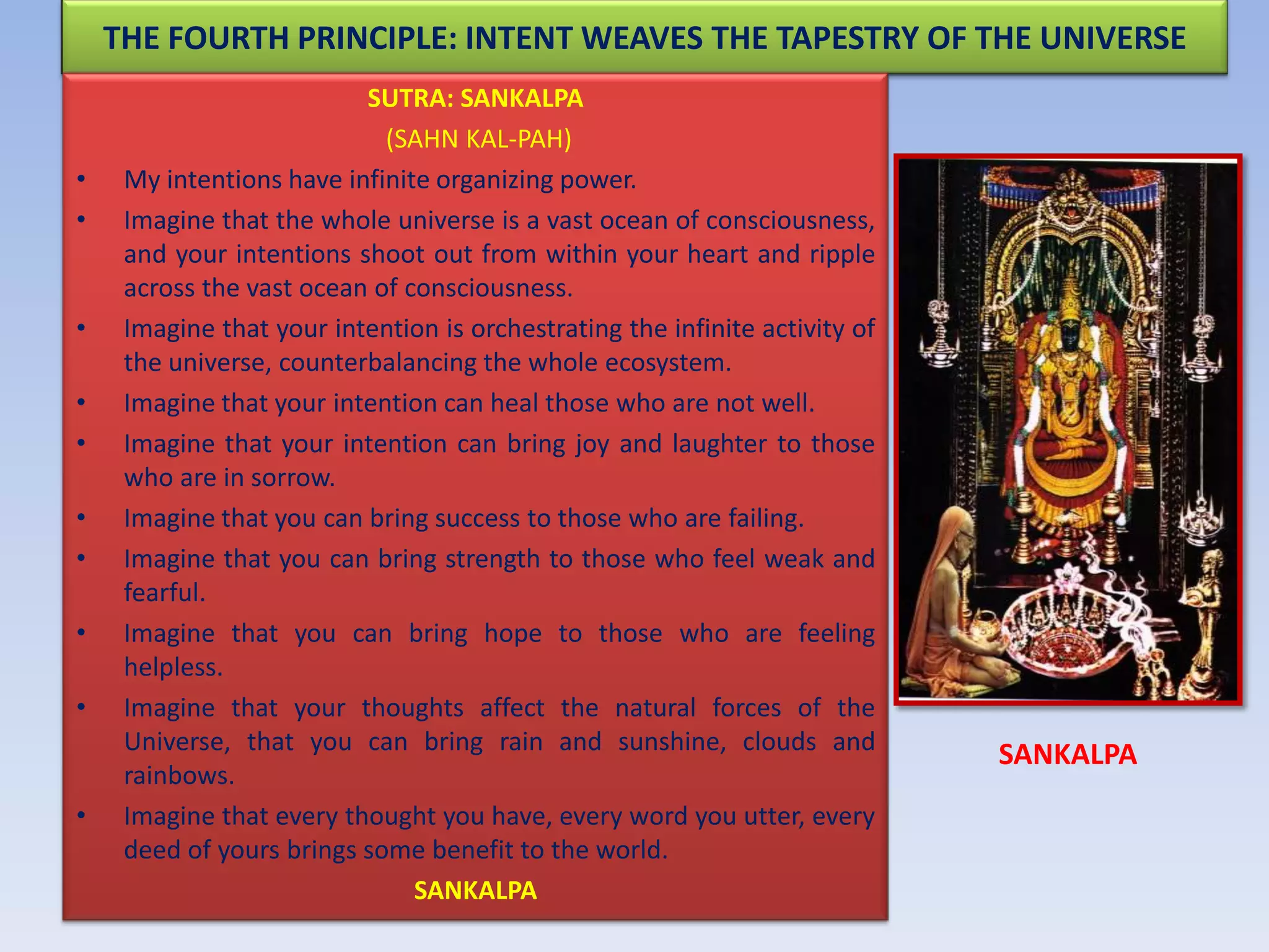 The seven principles of synchrodestiny – deepak chopra | PPSX
