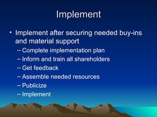 The Seven Problem Solving Steps | PPT