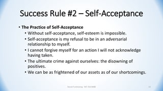 The Seven Rules of Self-Esteem - Men's Workshop | PPT