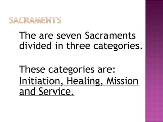 The seven sacraments | PPT