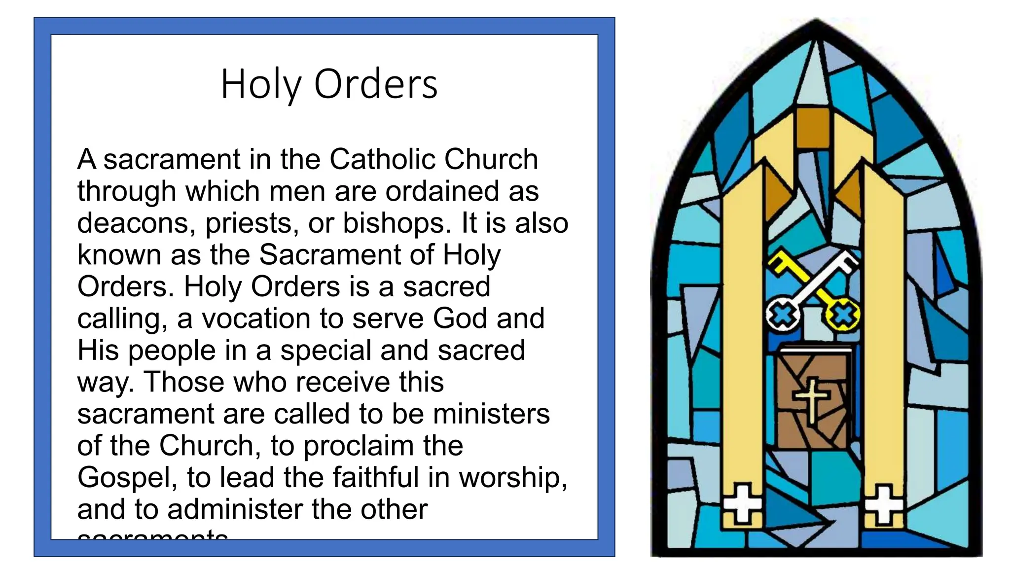 The Seven Sacraments | PPTX