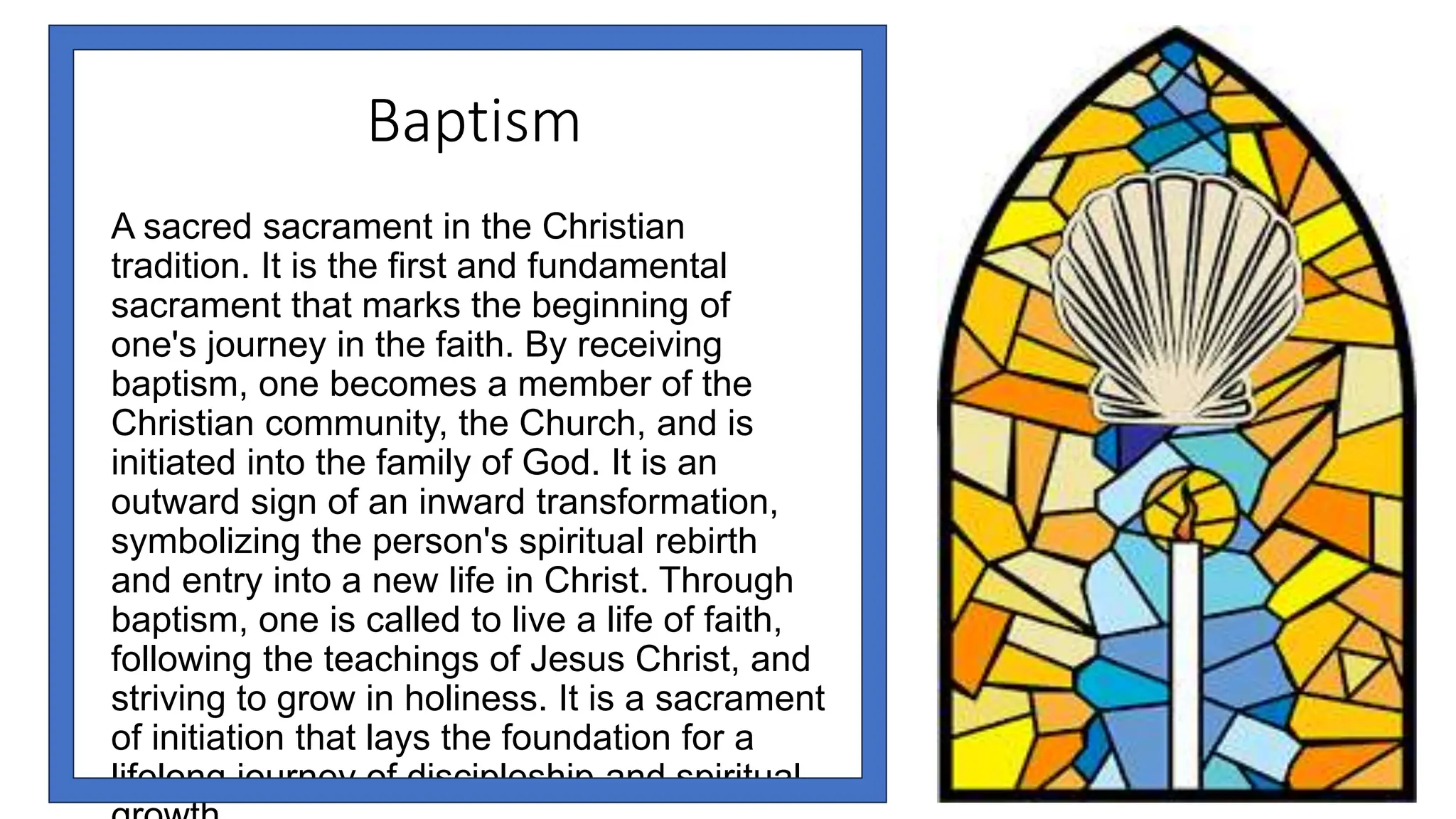 The Seven Sacraments | PPTX