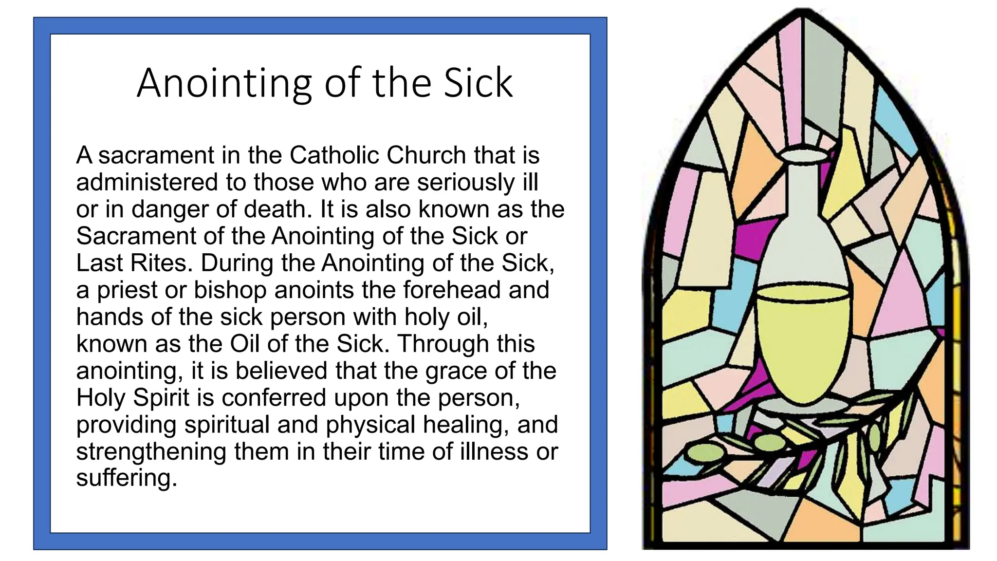 The Seven Sacraments | PPTX