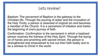 The Seven Sacraments | PPTX