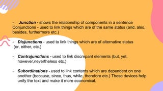 THE SEVEN STANDARDS OF TEXTUALITY_INTRO TO STYLISTICS.pptx