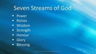 The Seven Streams of God - Pastor Joseph Asoh | PDF