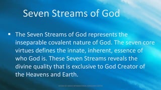 The Seven Streams of God - Pastor Joseph Asoh | PDF