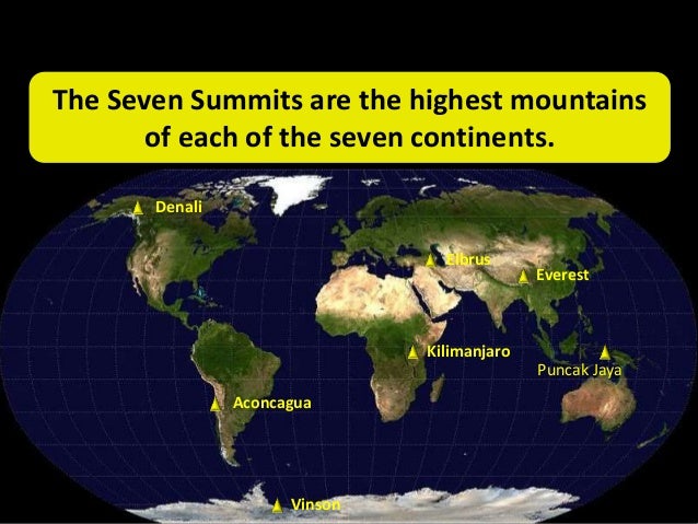 The Seven Summits