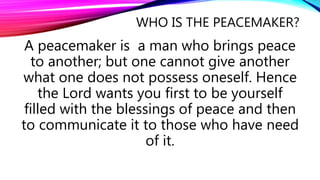 The seventh beatitude | PPTX