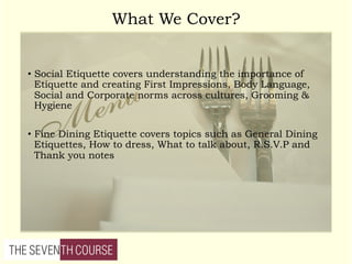 Doug Monahan Loves Fine Dining | PPT