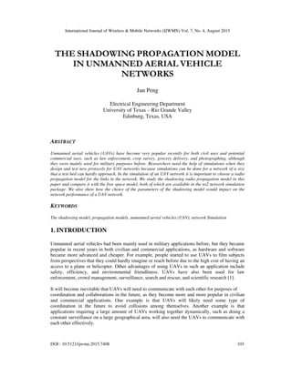 The shadowing propagation model | PDF