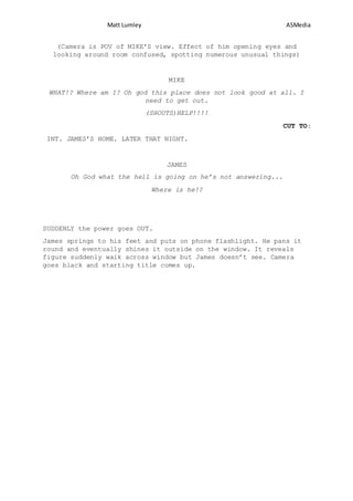'The shadows' script | DOCX