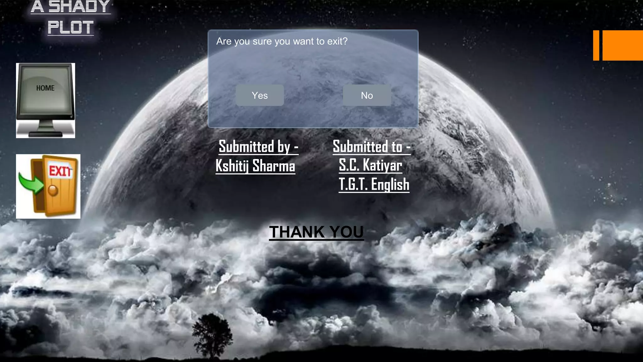 The shady plot | PPSX