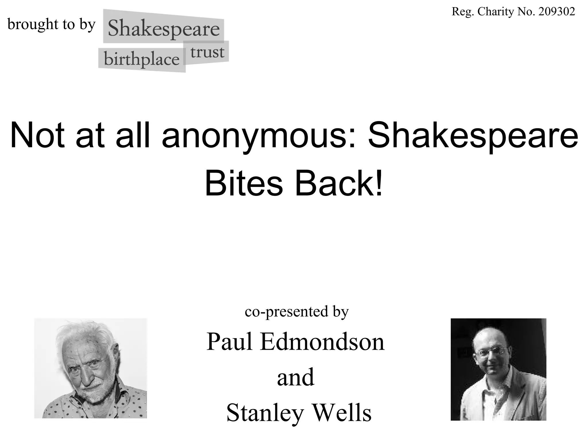 Shakespeare Authorship | PPT