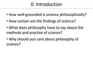 The shaky foundations of science slides - James Fodor | PPT