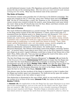 The shamayim (heavens) and the earth | PDF