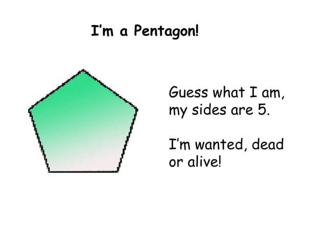 The shape show | PPT