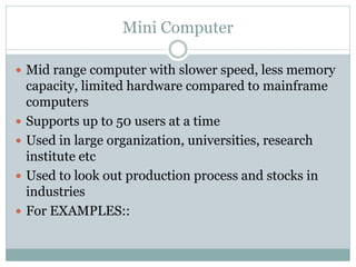The shapes of computer today | PPSX