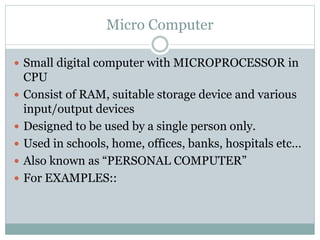 The shapes of computer today | PPSX