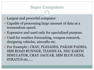 The shapes of computer today | PPSX