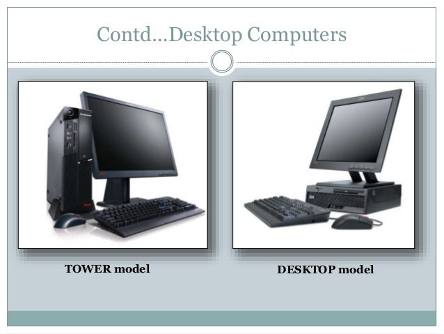 The shapes of computer today