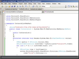 The SharePoint Development Path from 2007 to 2010 | PPT