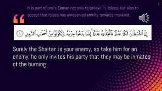 The Shaytan Iblis | PPTX