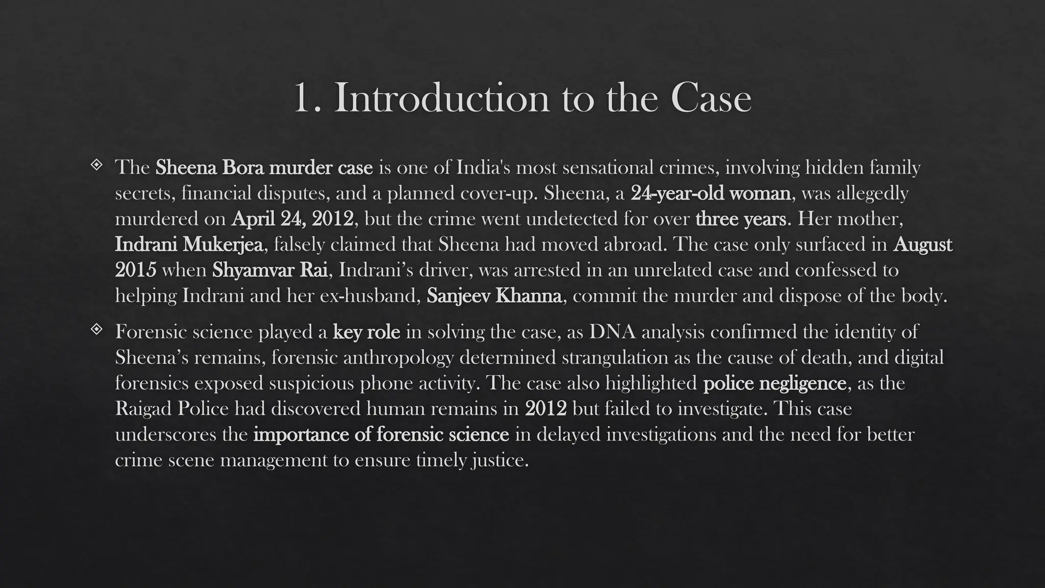 The Sheena Bora Murder Case - Forensic Science.pptx