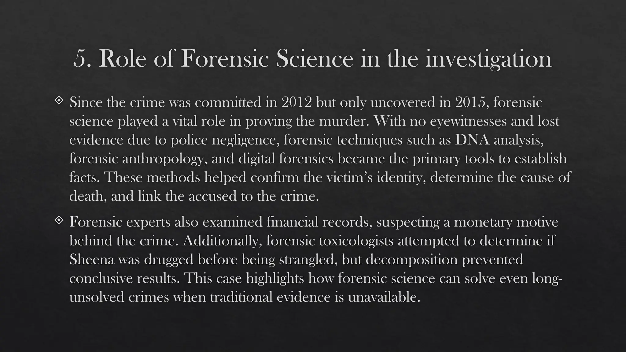 The Sheena Bora Murder Case - Forensic Science.pptx