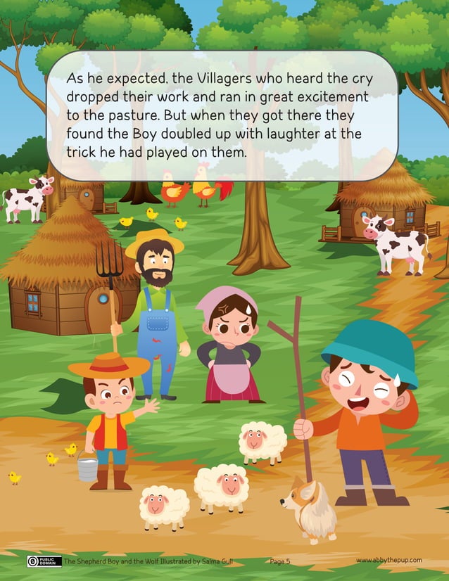 The Shepherd Boy and the Wolf.pdf