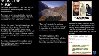 The shining opening sequence | PPTX