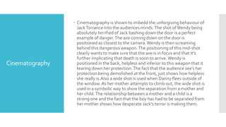The Shining - Micro Analysis | PPTX