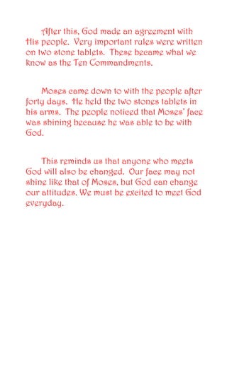 The shining face of moses | DOC