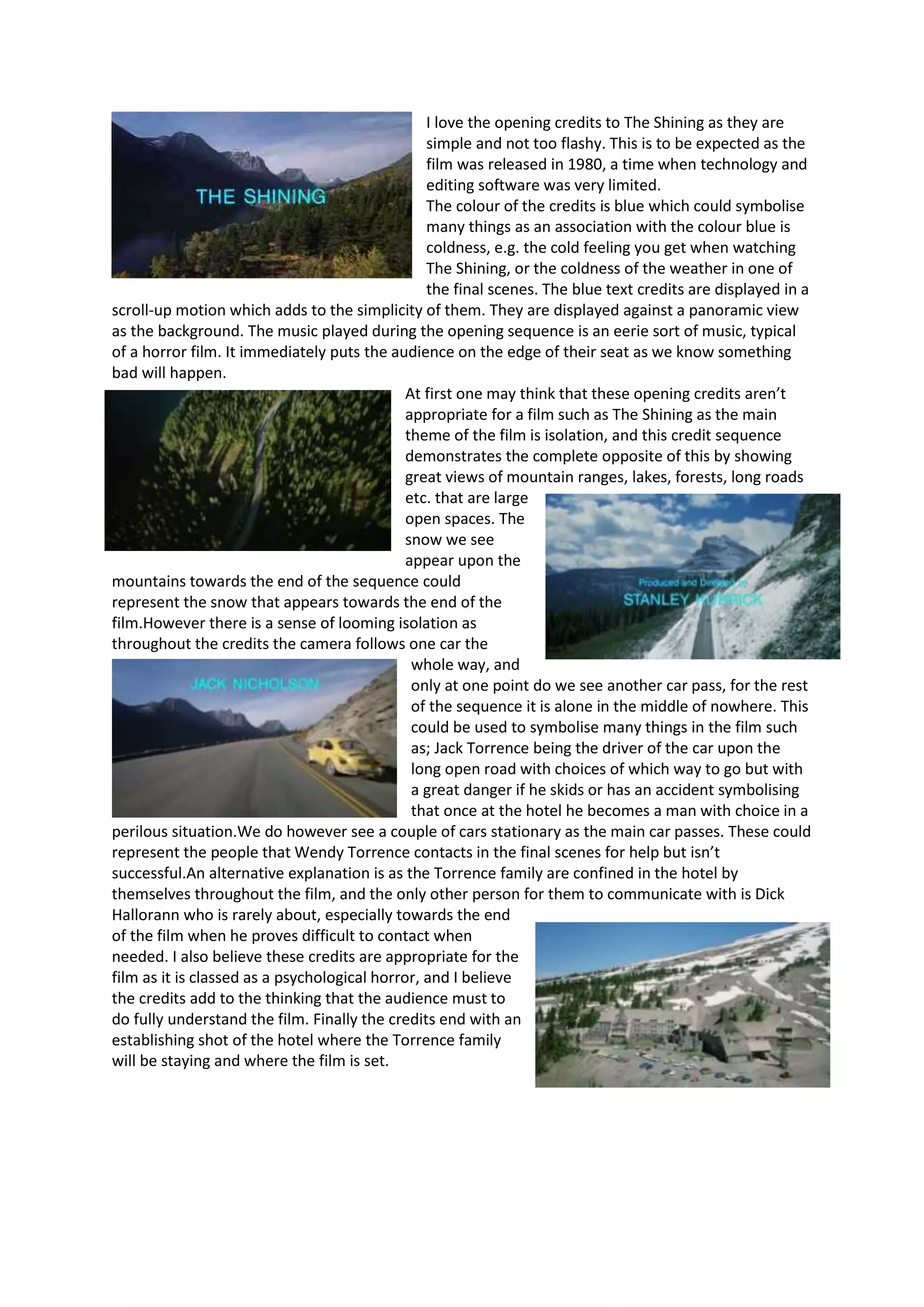 The shining opening_credits_analysis | DOCX