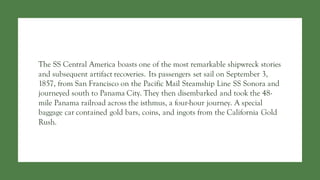 The Shipwreck of the SS Central America | PDF
