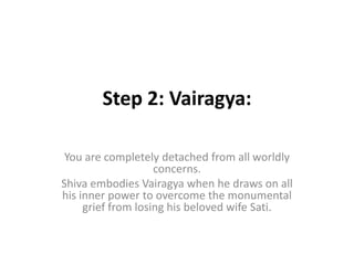 The shiva experience | PPTX