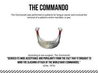 The Shocking History of Cancer Surgery | PPT
