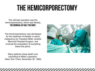 The Shocking History of Cancer Surgery | PDF
