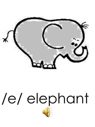 The short e vowel magic sounds presentation | PPTX