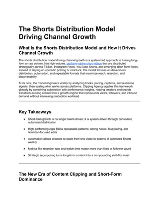 The Shorts Distribution Model Driving Channel Growth.docx