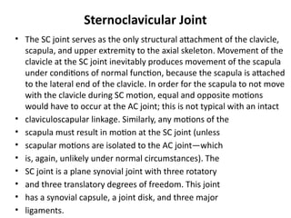 The shoulder complex AND BIOMECHANICS OF IT | PPTX