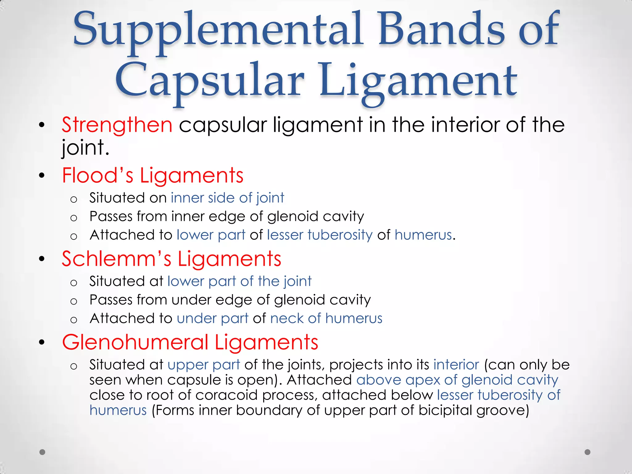 The shoulder joint | PPTX