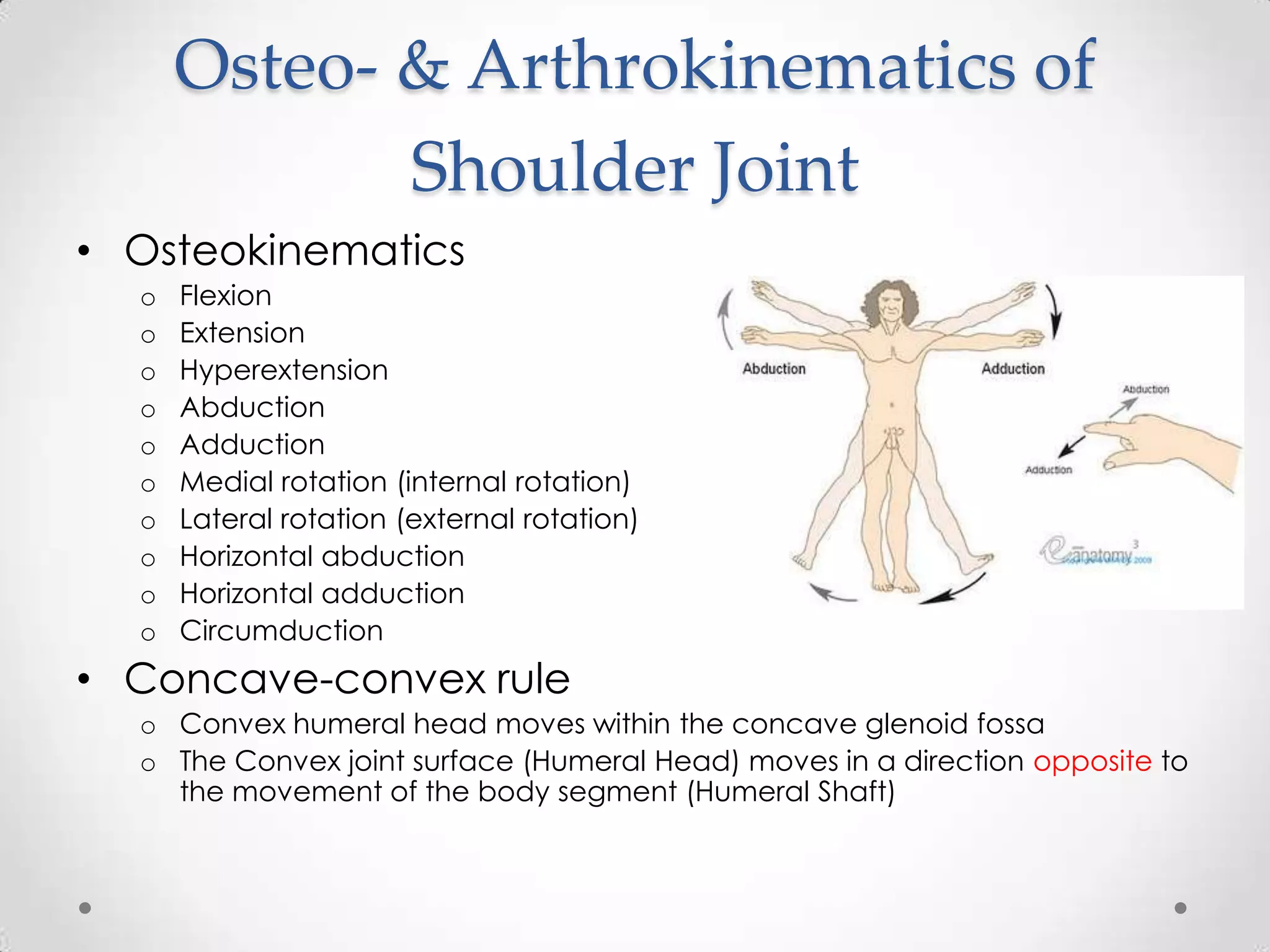 The shoulder joint | PPTX