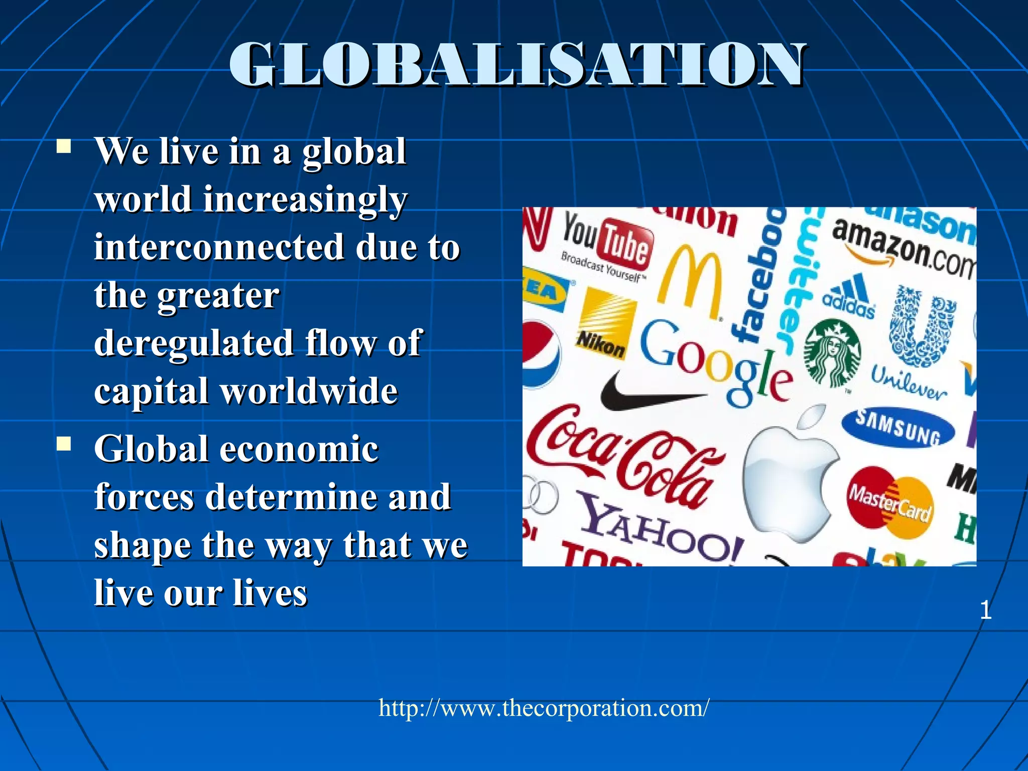 The shrinking world | PPT