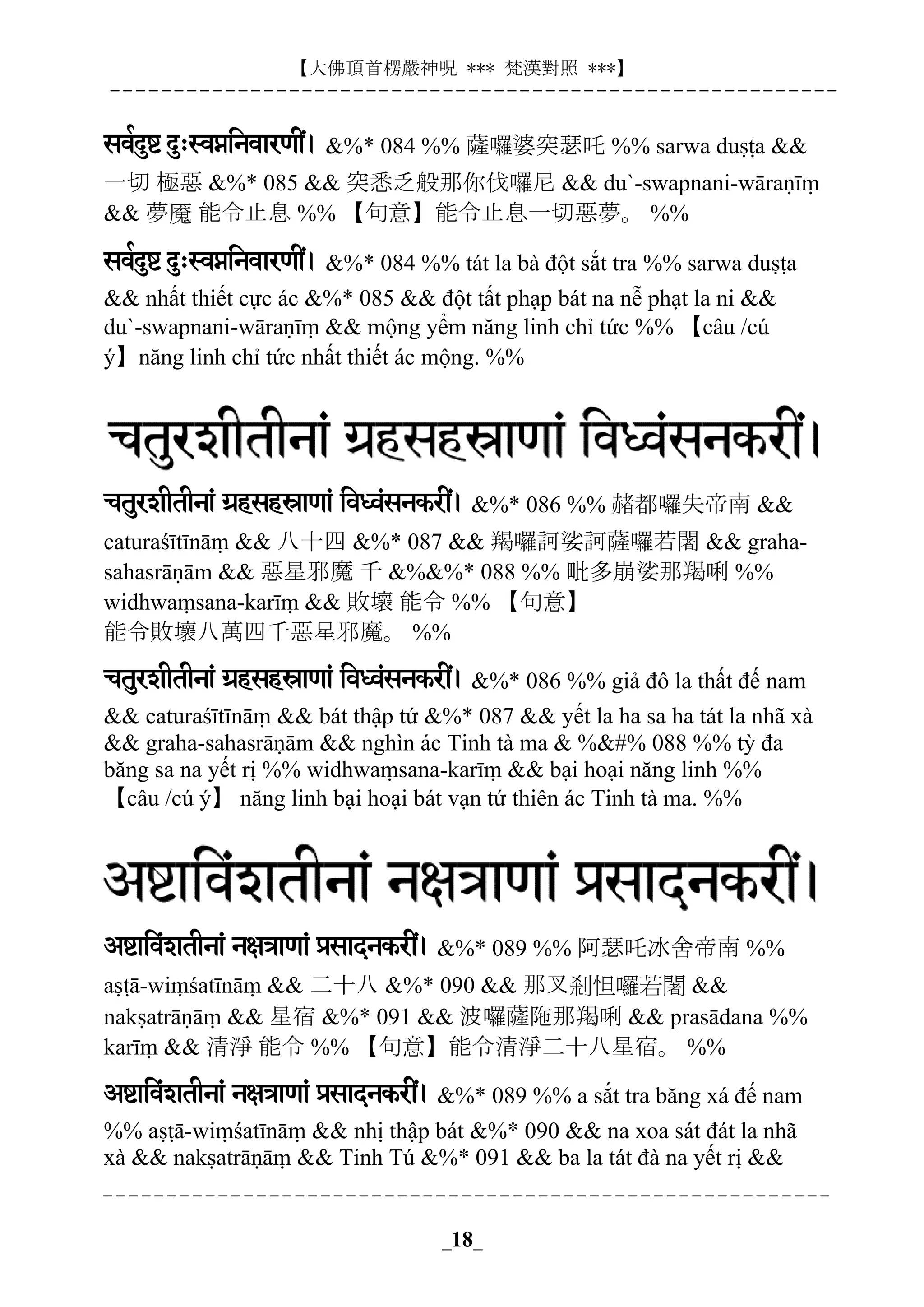 The shurangama mantra meaning | PDF