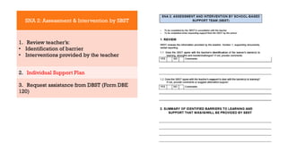 The SIAS process the importance of the individual support plan (ISP ...