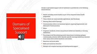 The SIAS process the importance of the individual support plan (ISP ...