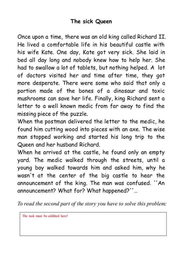 The sick queen | PDF