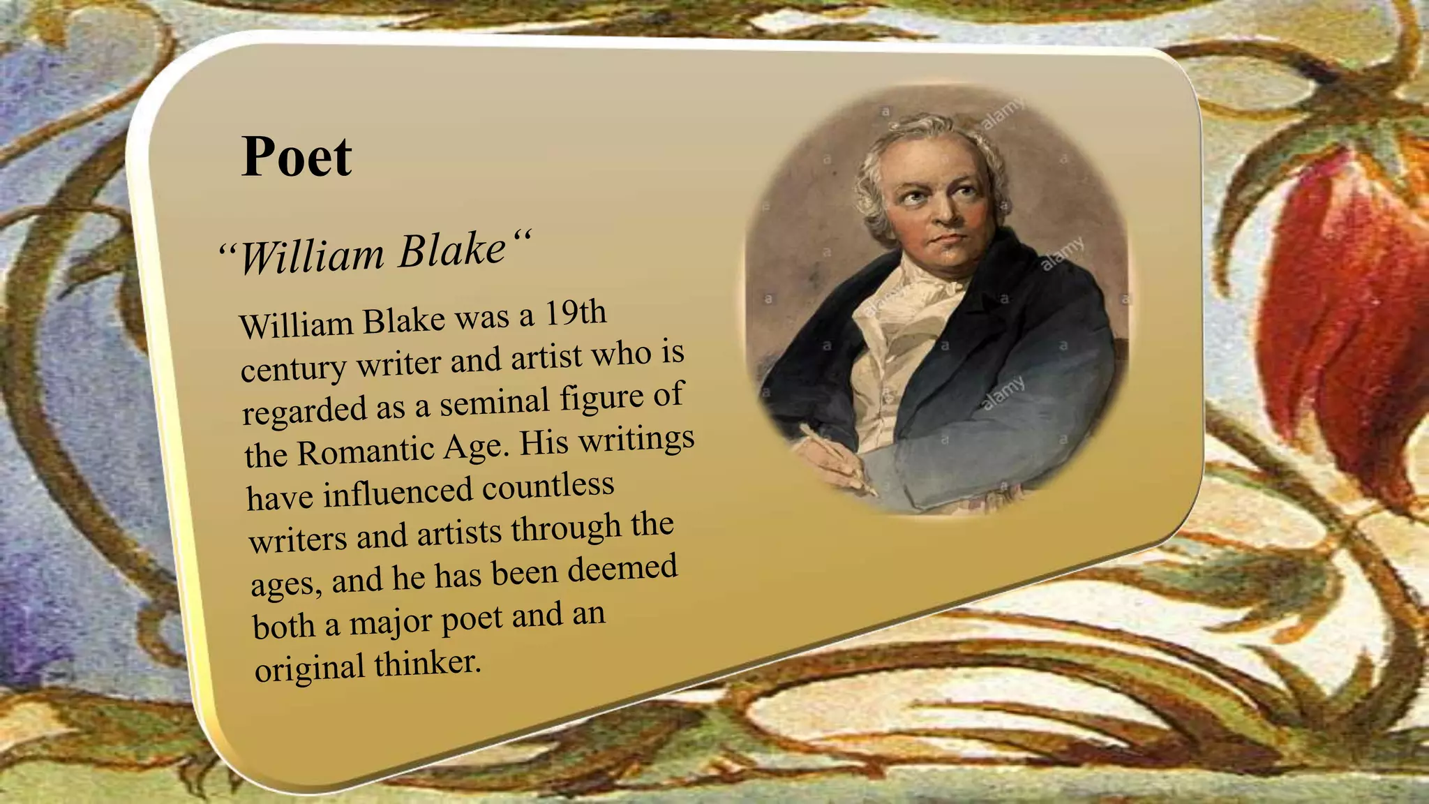 The sick rose by william blake | PPTX